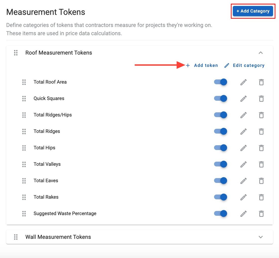 How Do I Configure Measurement Tokens?
